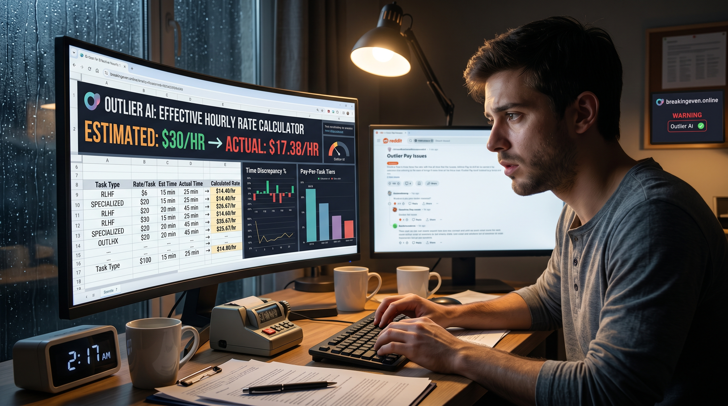 Outlier AI Pay Per Task 2026: Real Numbers From Real Workers | Breaking ...